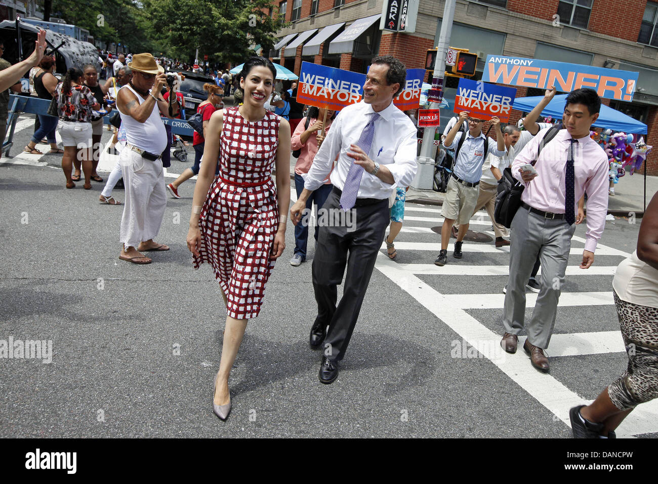 Manhattan, New York, USA. 14th July, 2013. New York City democratic ...
