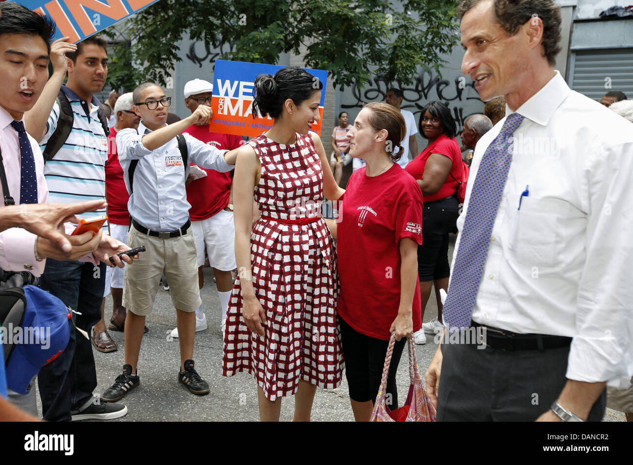 Manhattan, New York, USA. 14th July, 2013. New York City democratic ...