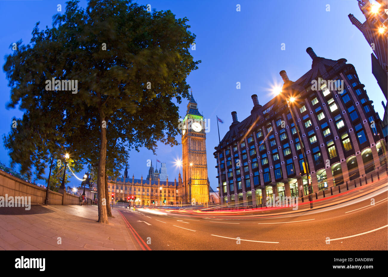 Bigben Parliament Square London UK Stock Photo - Alamy