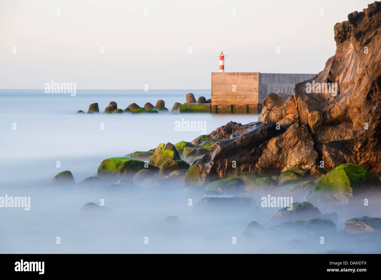 Rocks along coastline, Santa Cruz, Madeira, Portugal Stock Photo - Alamy