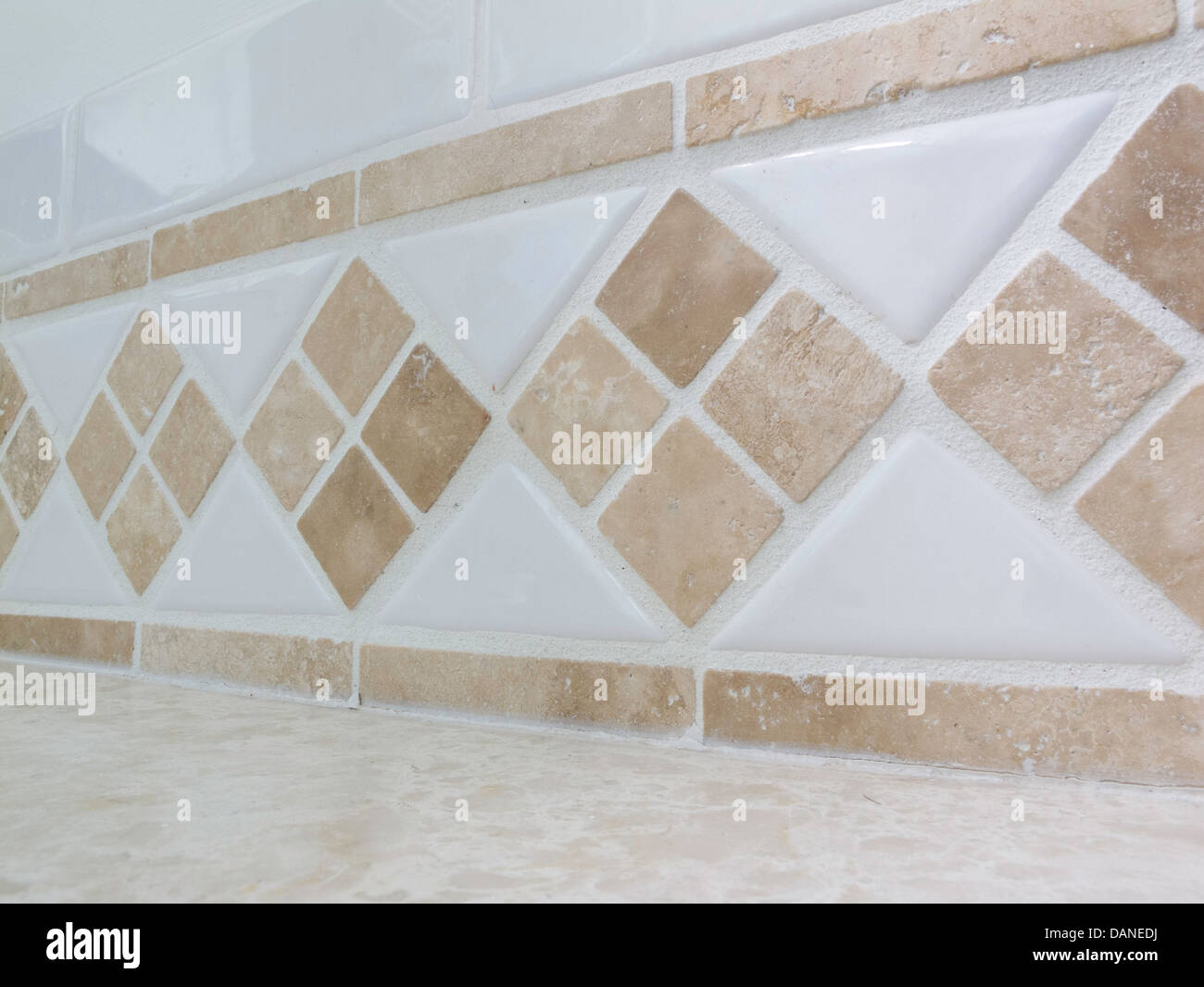 Decorative Wall Tile Stock Photo - Alamy
