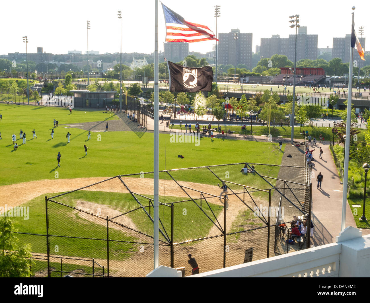 Macombs Dam Park, The Bronx, NYC, USA Stock Photo - Alamy