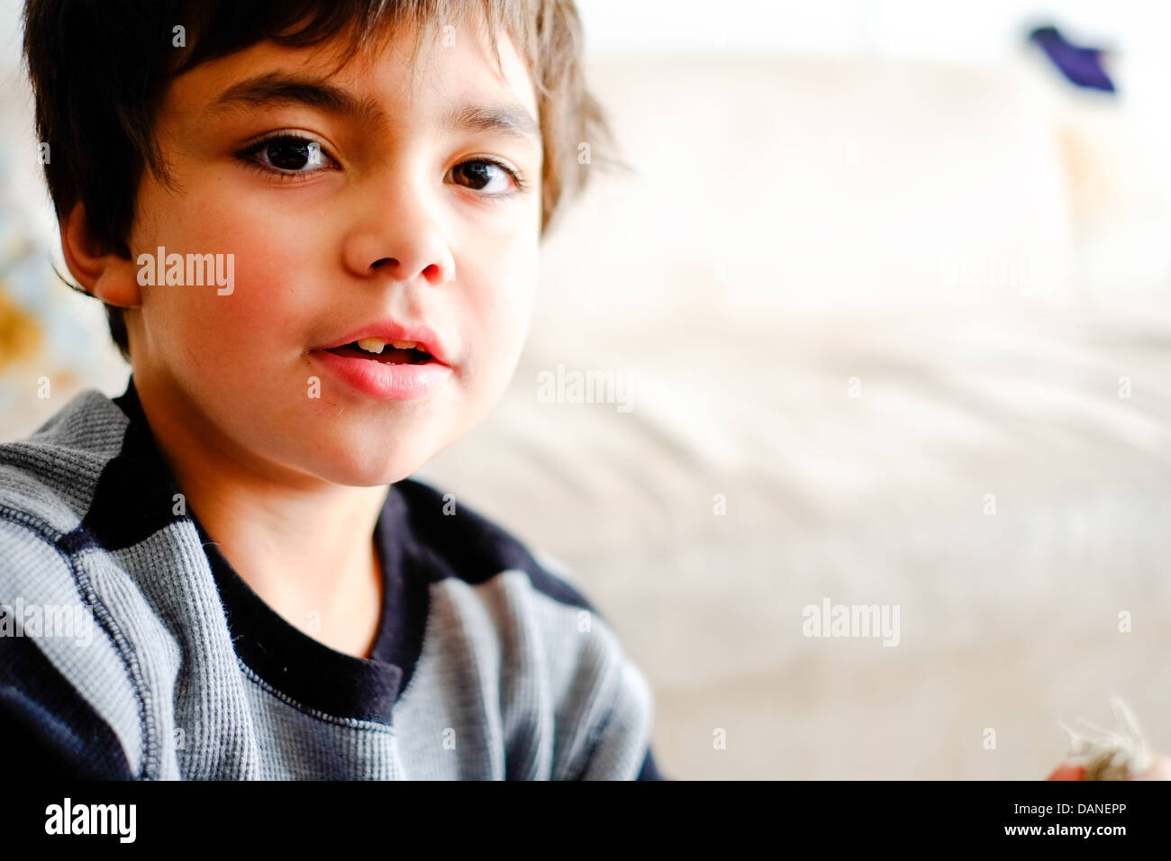 seven year old boy Stock Photo - Alamy
