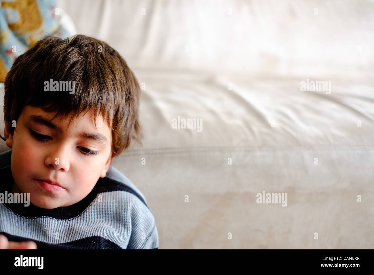 seven year old boy Stock Photo - Alamy