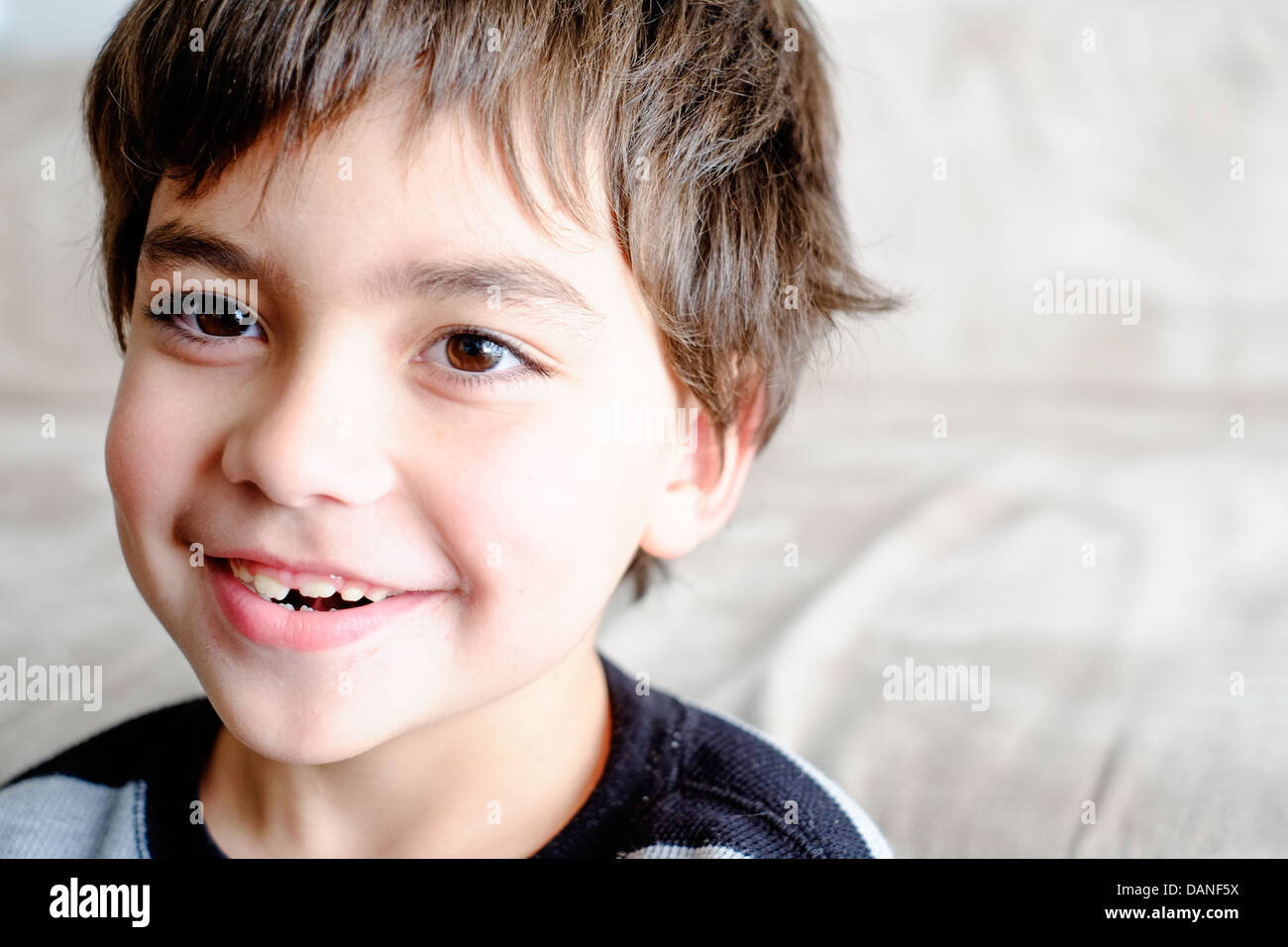 seven year old boy Stock Photo - Alamy
