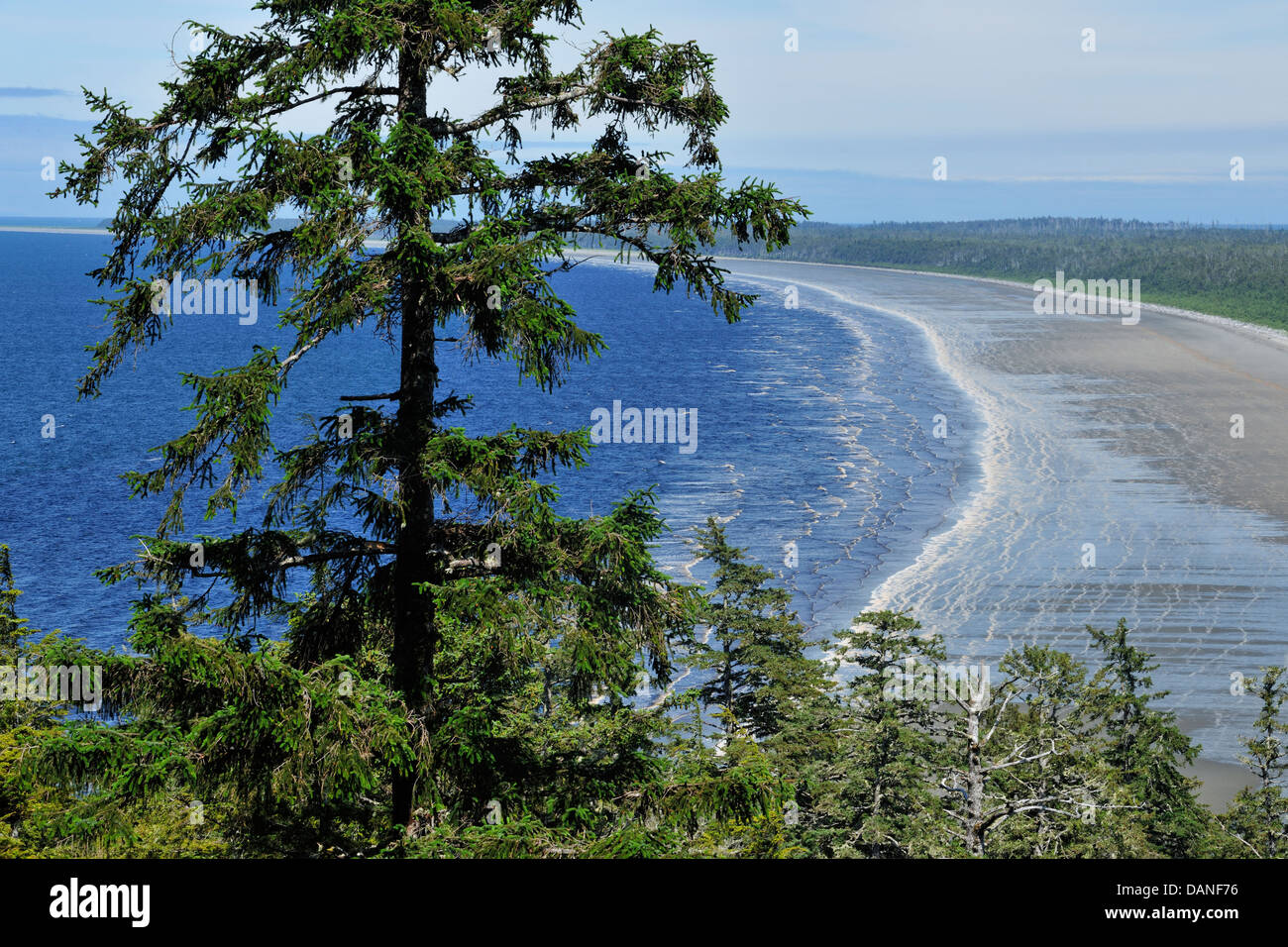 View from Tow Hill Naikoon Provincial Park Graham Island Haida Gwaii ...