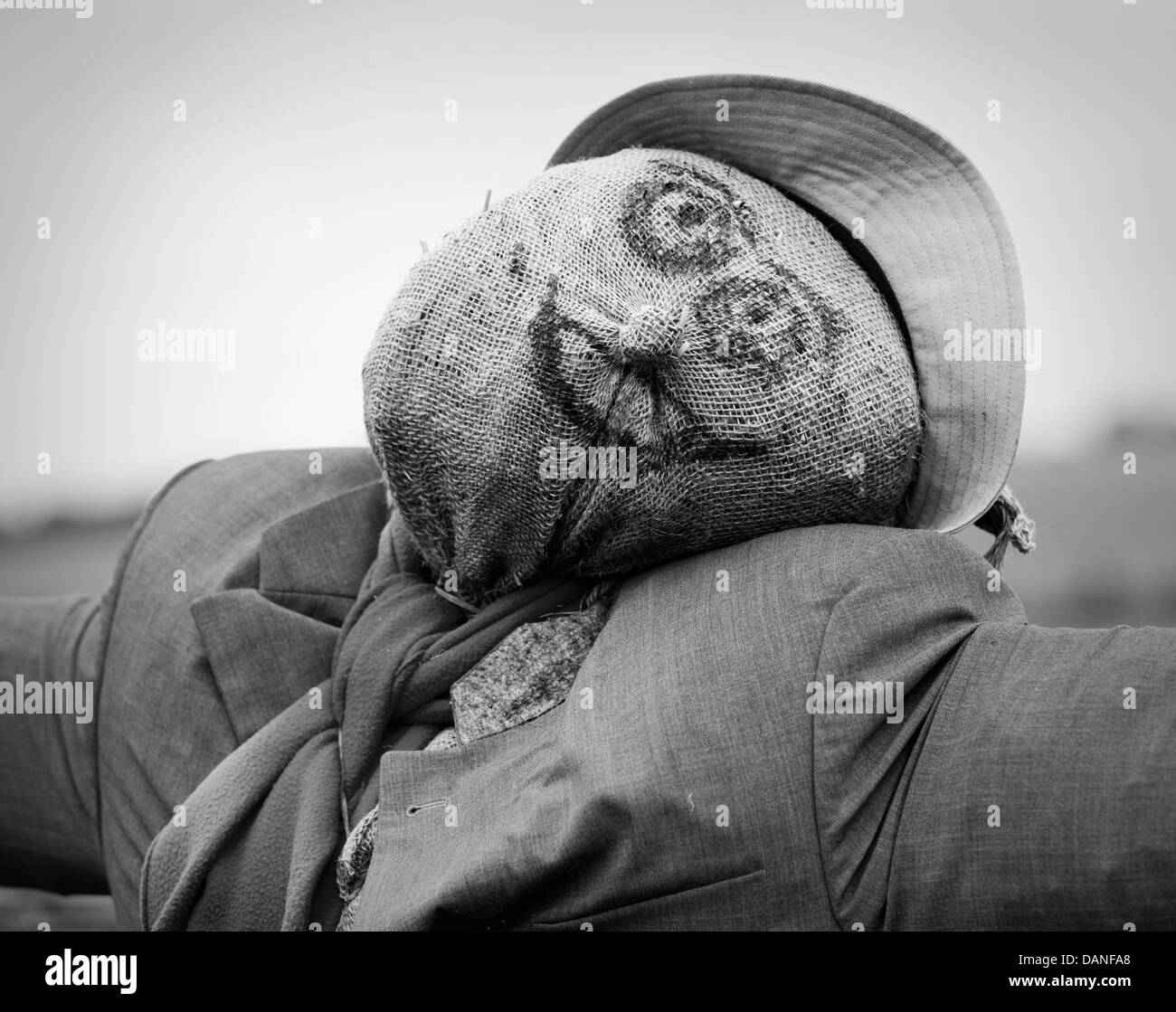 Scarecrow Black and White Stock Photos & Images - Alamy