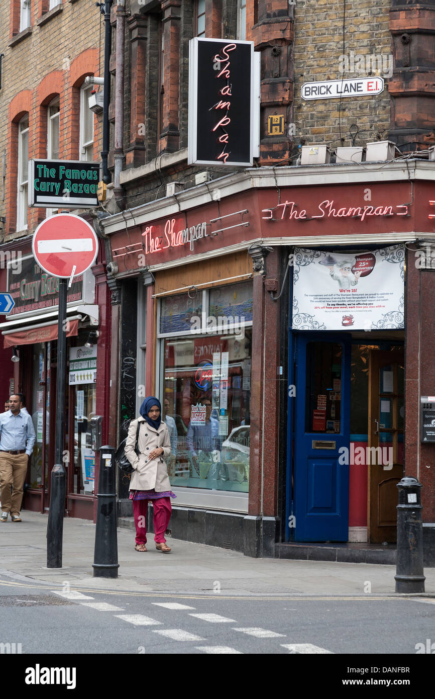 Brick Lane, London, UK Stock Photo - Alamy