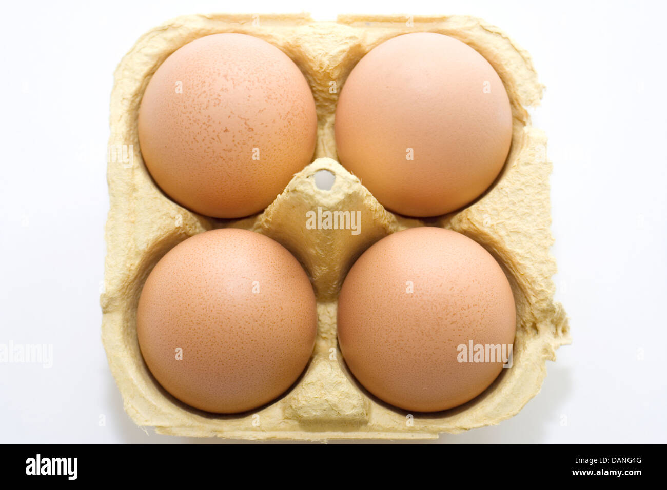 Eggs in a box Stock Photo - Alamy