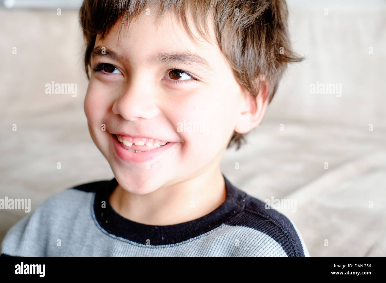 seven year old boy Stock Photo - Alamy