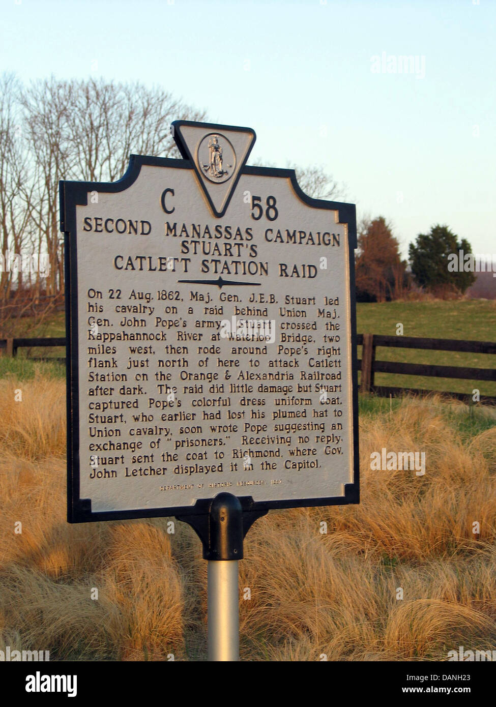 SECOND MANASSAS CAMPAIGN STUART'S CATLETT STATION RAID On 22 Aug. 1862 ...