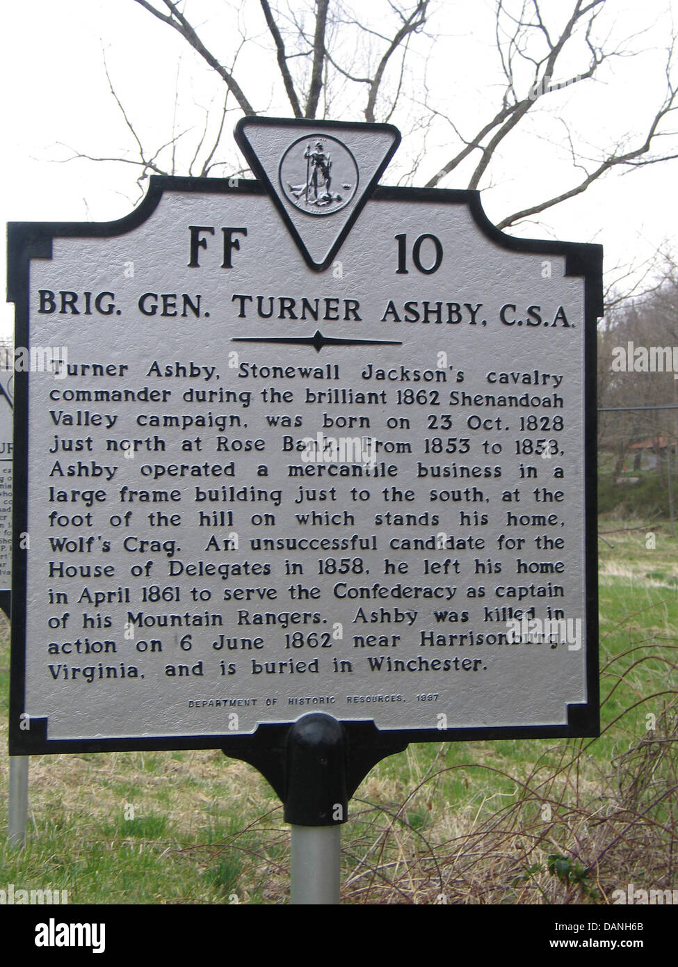 BRIG. GEN. TURNER ASHBY, C.S.A. Turner Ashby, Stonewall Jackson's ...