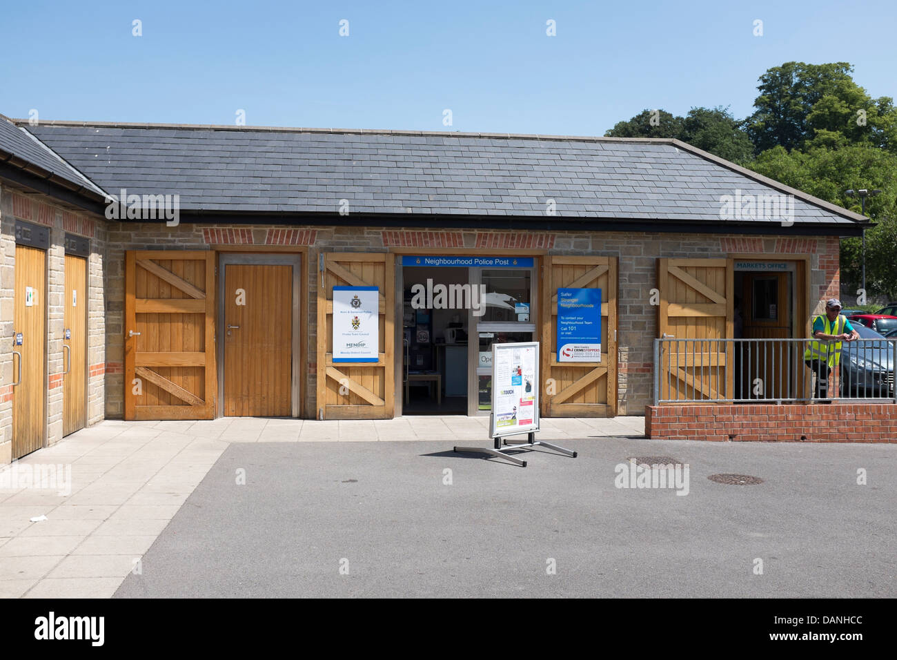 Police post hi-res stock photography and images - Alamy