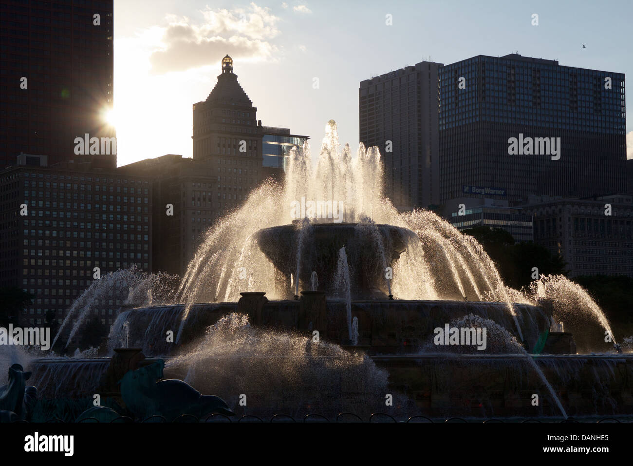 Fountain chicago hi-res stock photography and images - Alamy