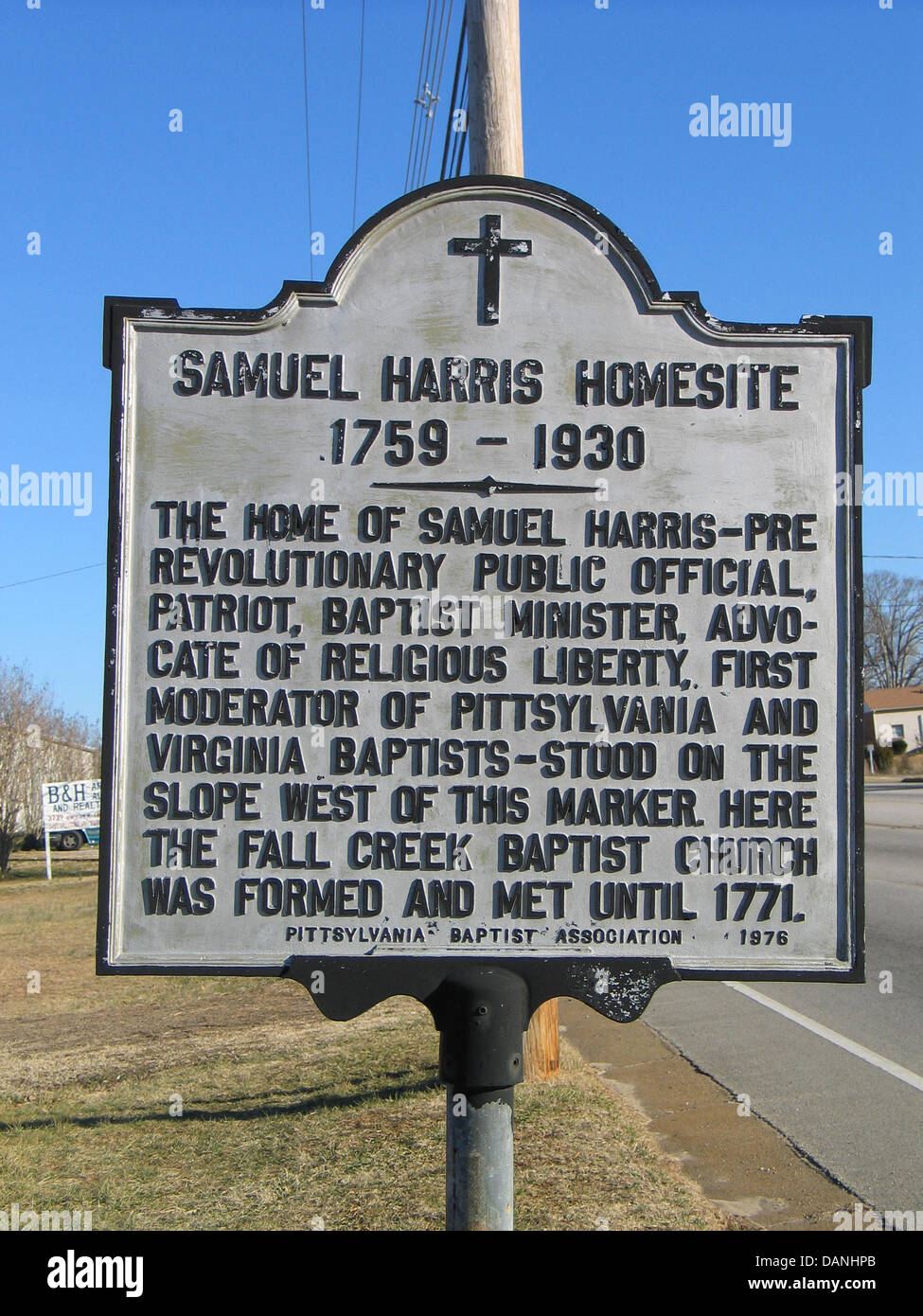 SAMUEL HARRIS HOMESITE 1759-1930 The home of Samuel Harris - pre ...