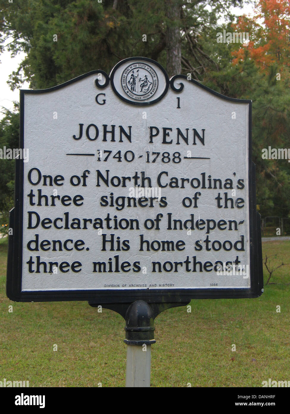 John penn declaration hi-res stock photography and images - Alamy