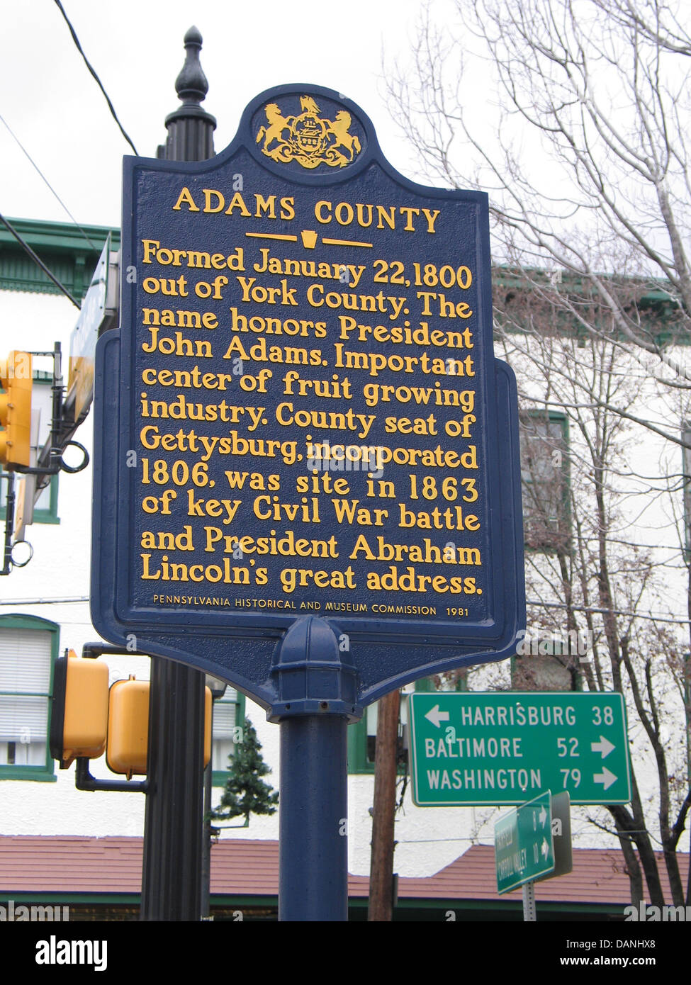 ADAMS COUNTY Formed January 22, 1800 out of York County. The name ...
