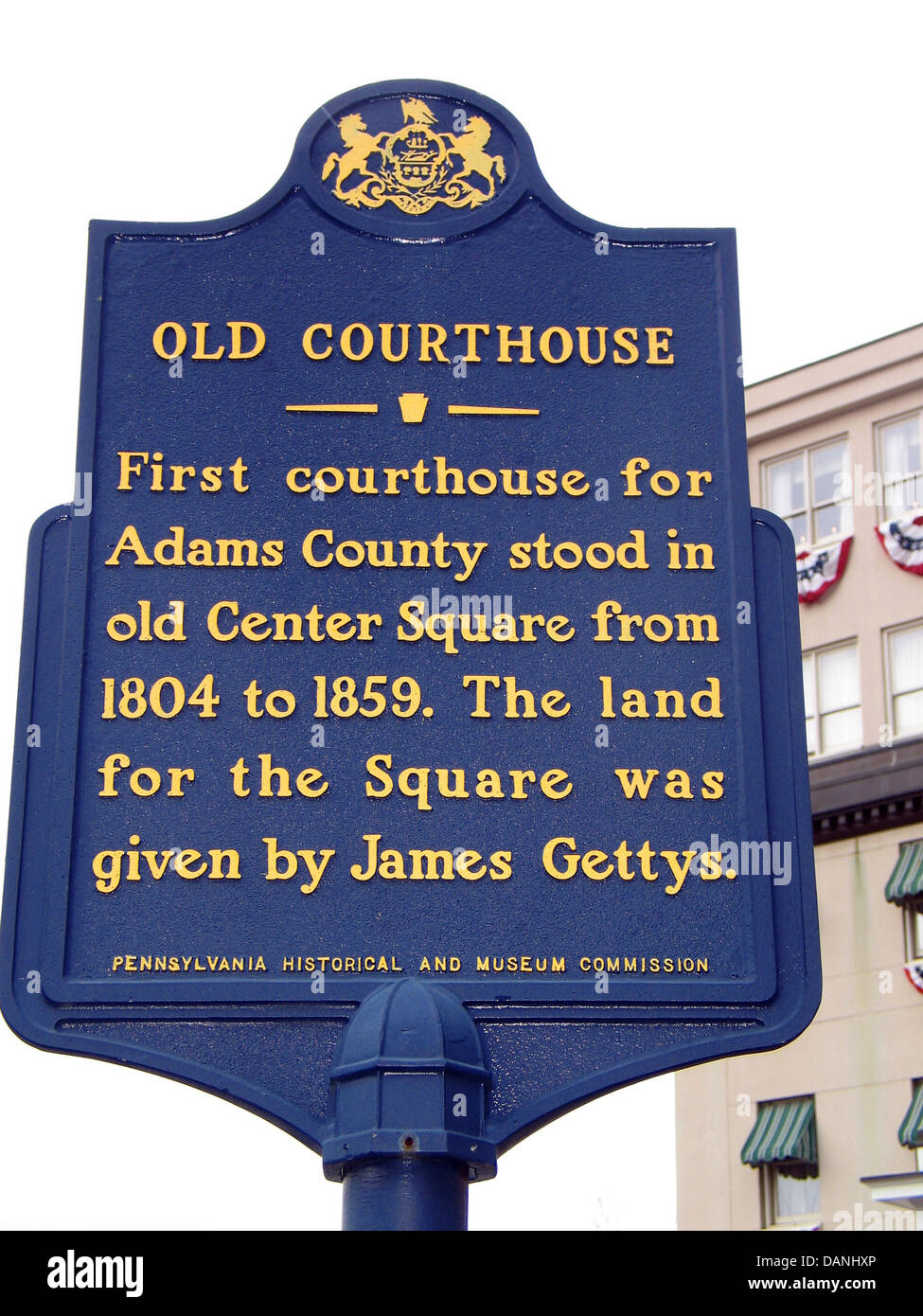 OLD COURTHOUSE First courthouse for Adams County stood in old Center ...