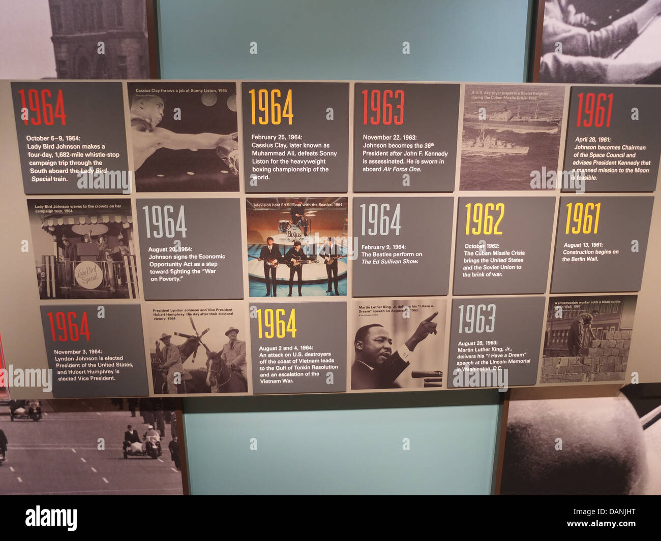 LBJ library museum Austin Texas Stock Photo - Alamy