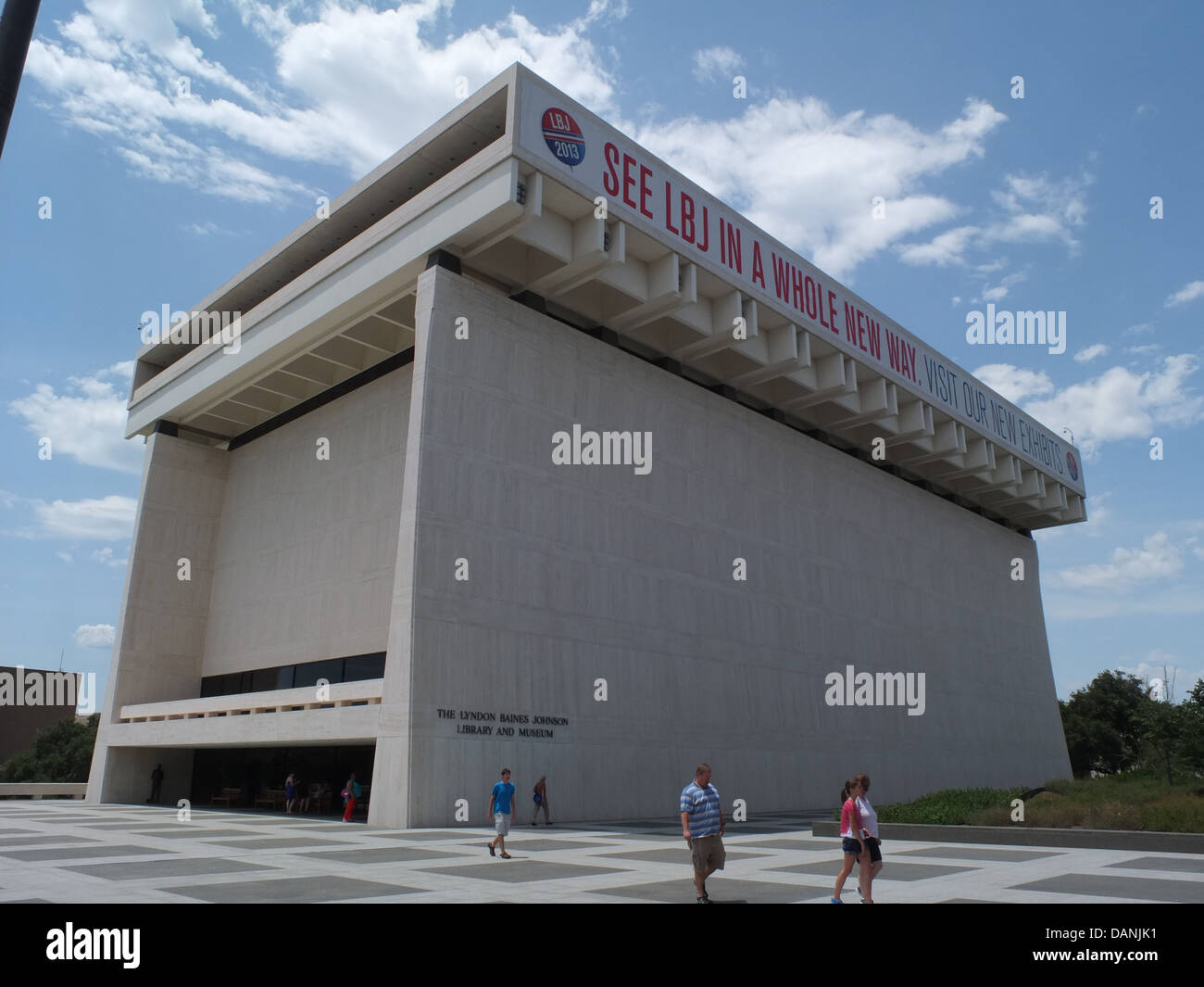 LBJ library museum Austin Texas Stock Photo - Alamy