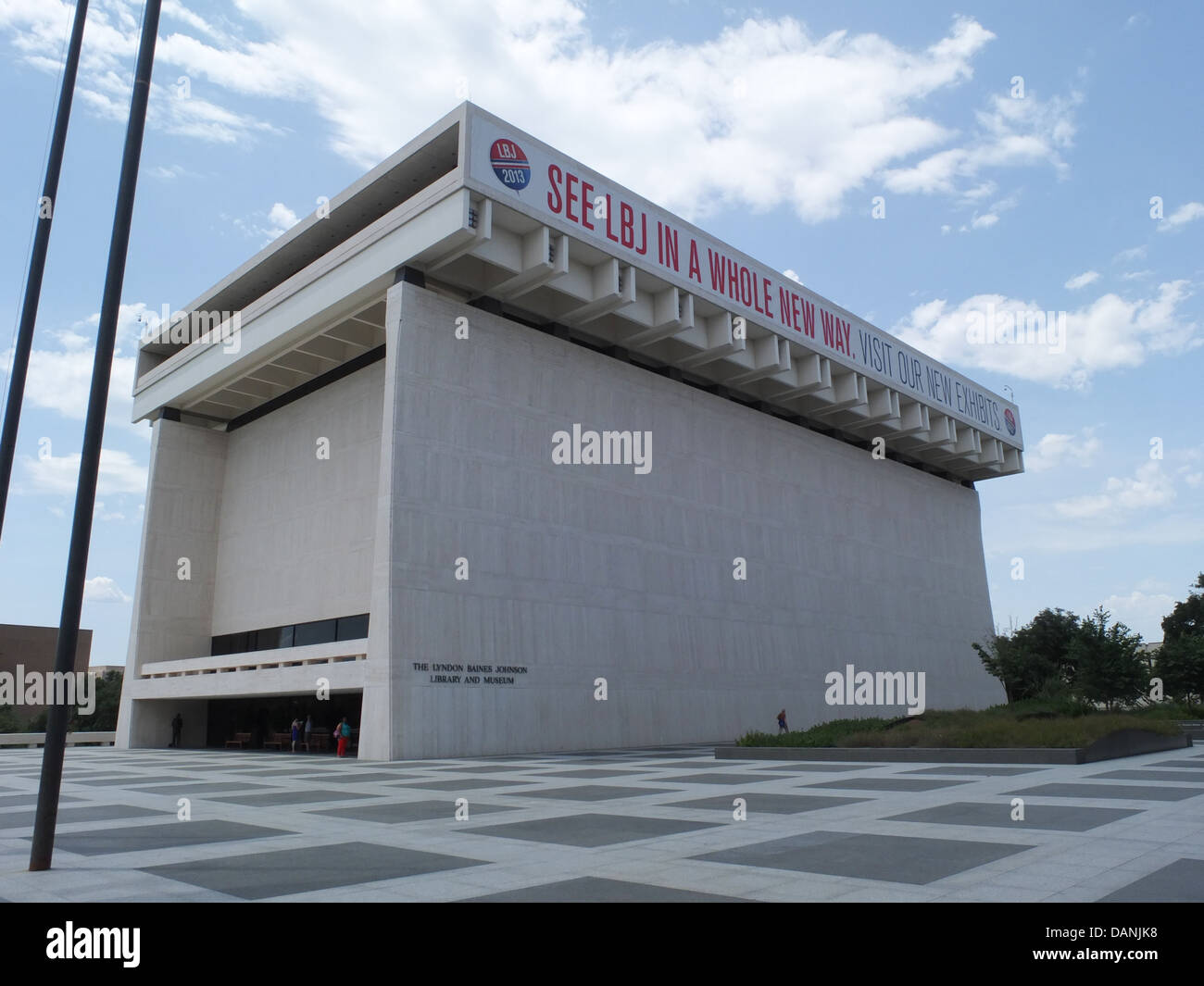 LBJ library museum Austin Texas Stock Photo - Alamy