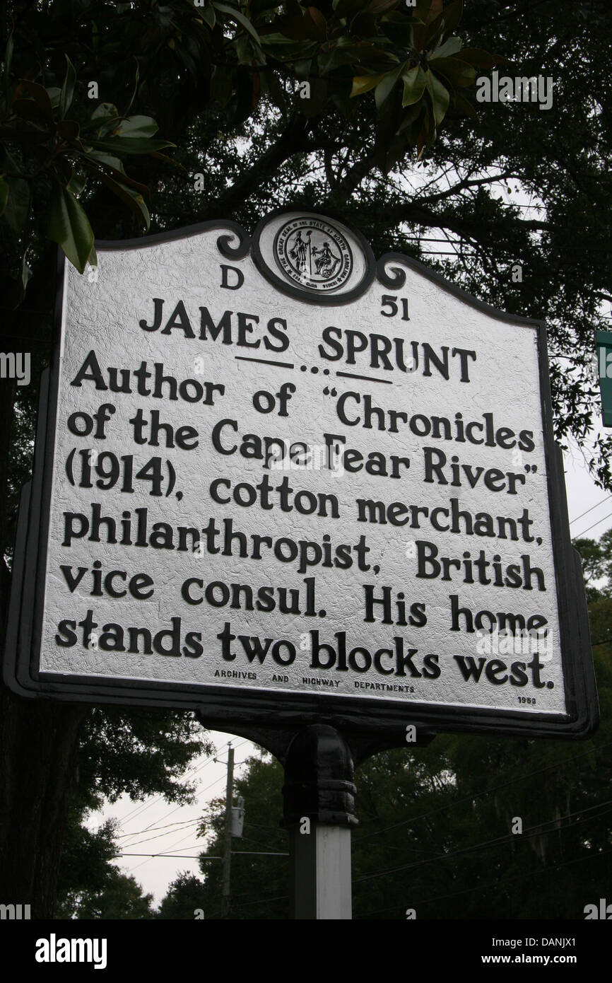 James sprunt hi-res stock photography and images - Alamy