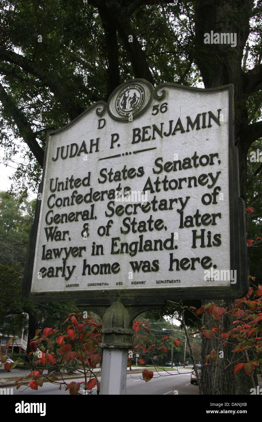 JUDAH P. BENJAMIN United States Senator, Confederate Attorney General ...