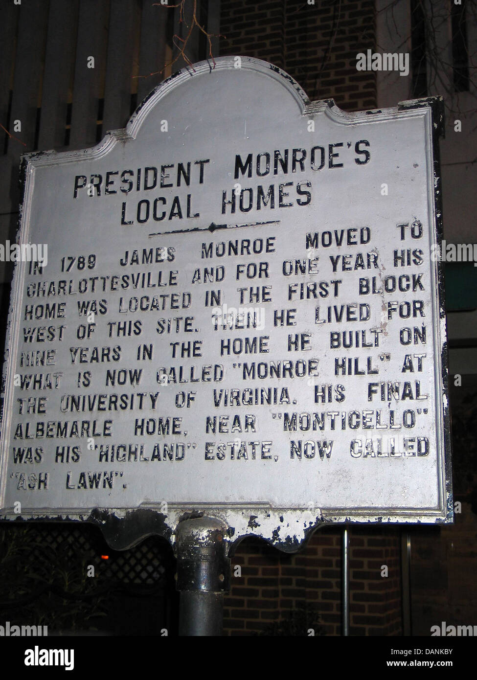 James monroe's highland hi-res stock photography and images - Alamy