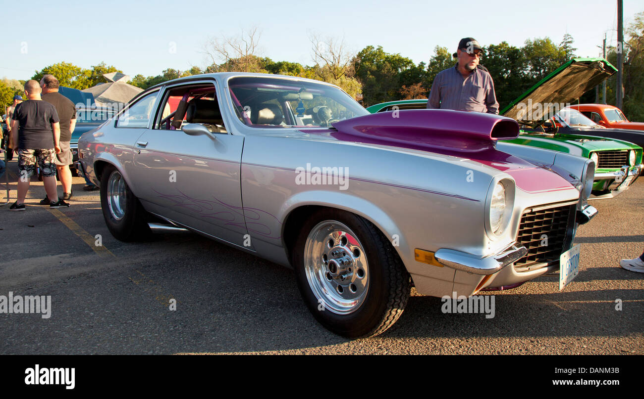 classic vintage sports hot rod vehicle at car show Stock Photo - Alamy
