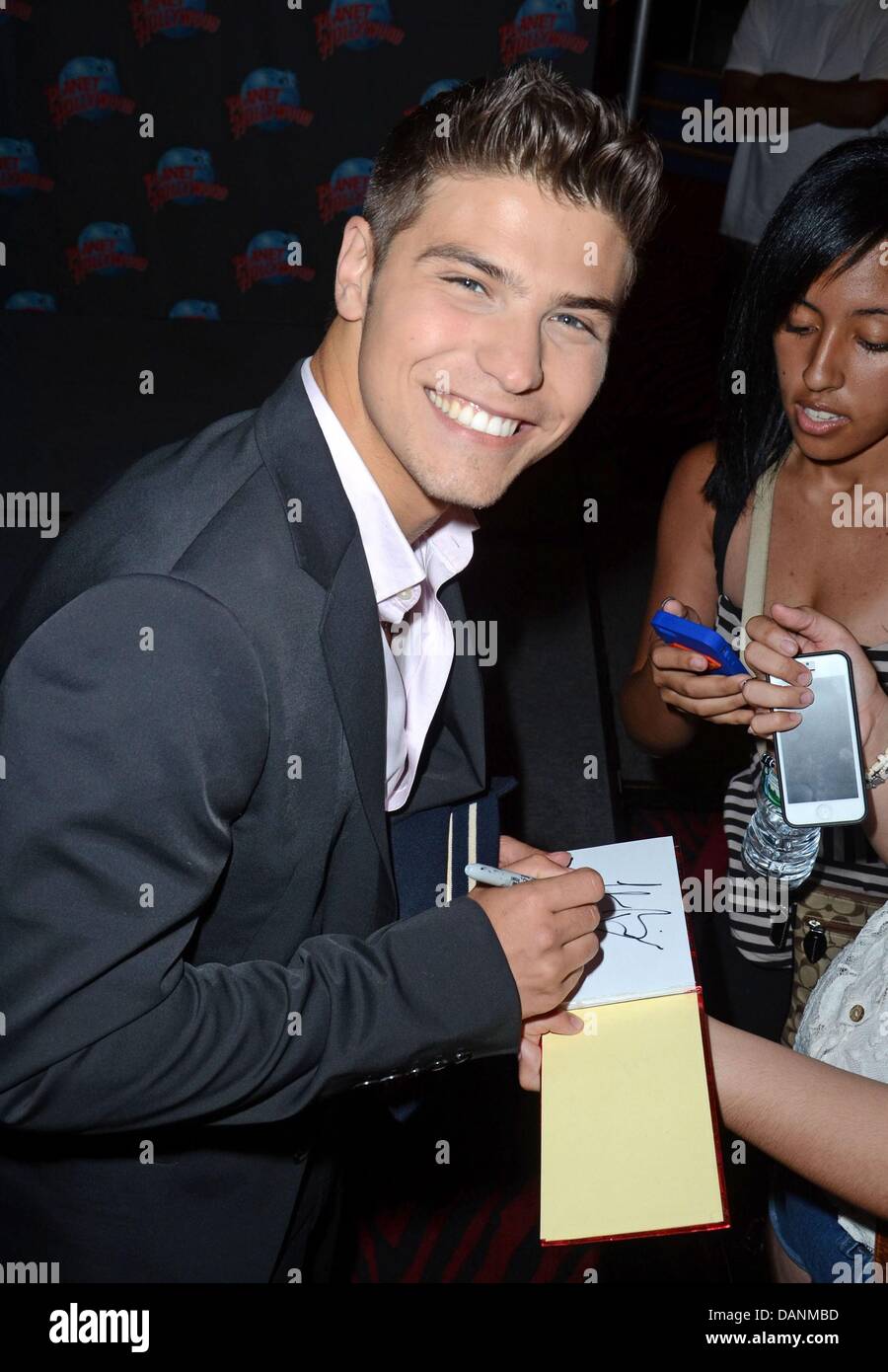 New York, NY. 16th July, 2013. Luke Bilyk at a public appearance for ...