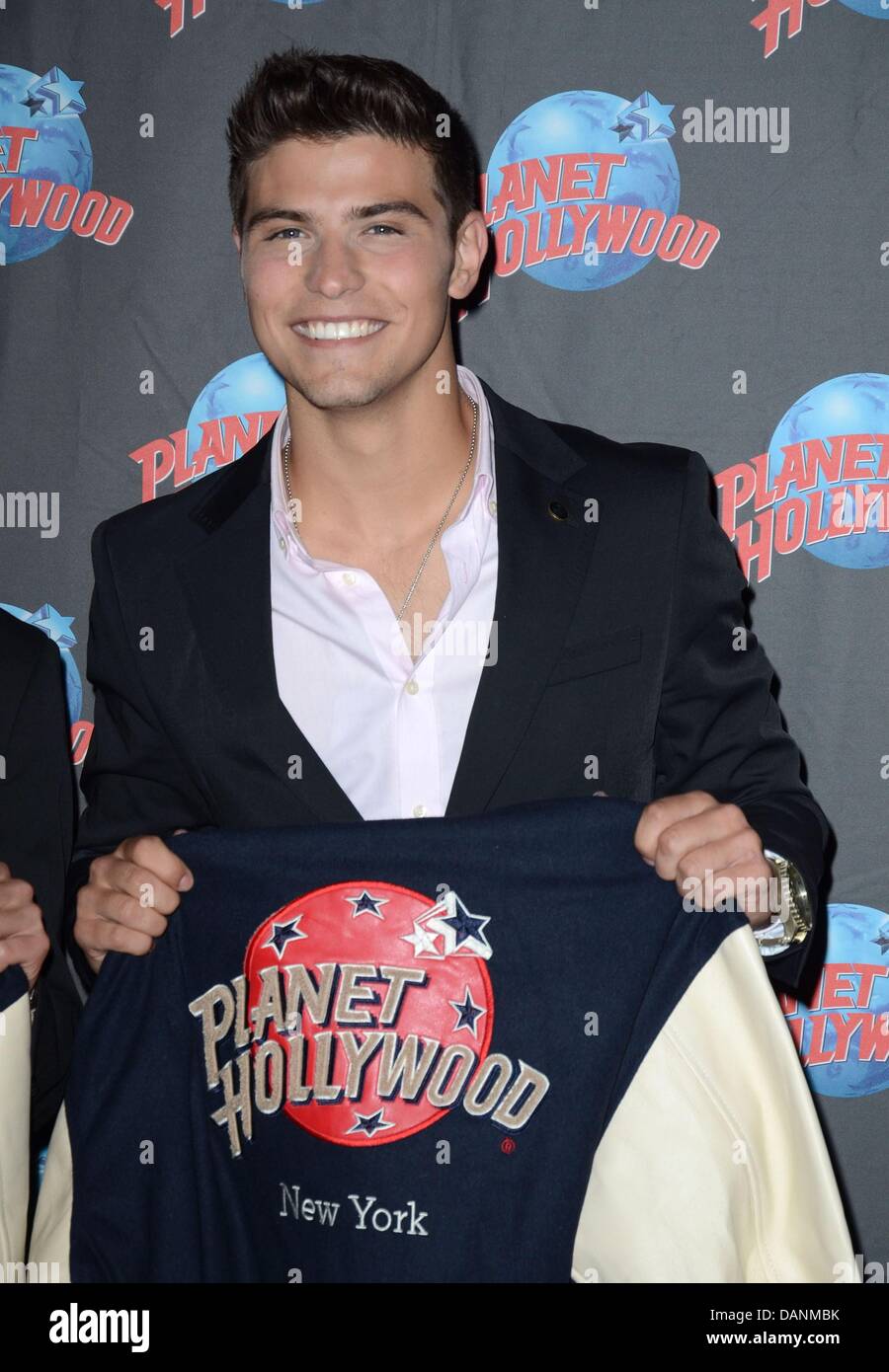 New York, NY. 16th July, 2013. Luke Bilyk at a public appearance for ...