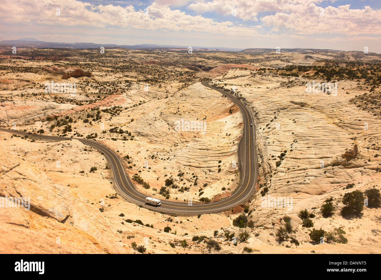 Route 9 winds through Utah's gorgeous natural beauty Stock Photo - Alamy