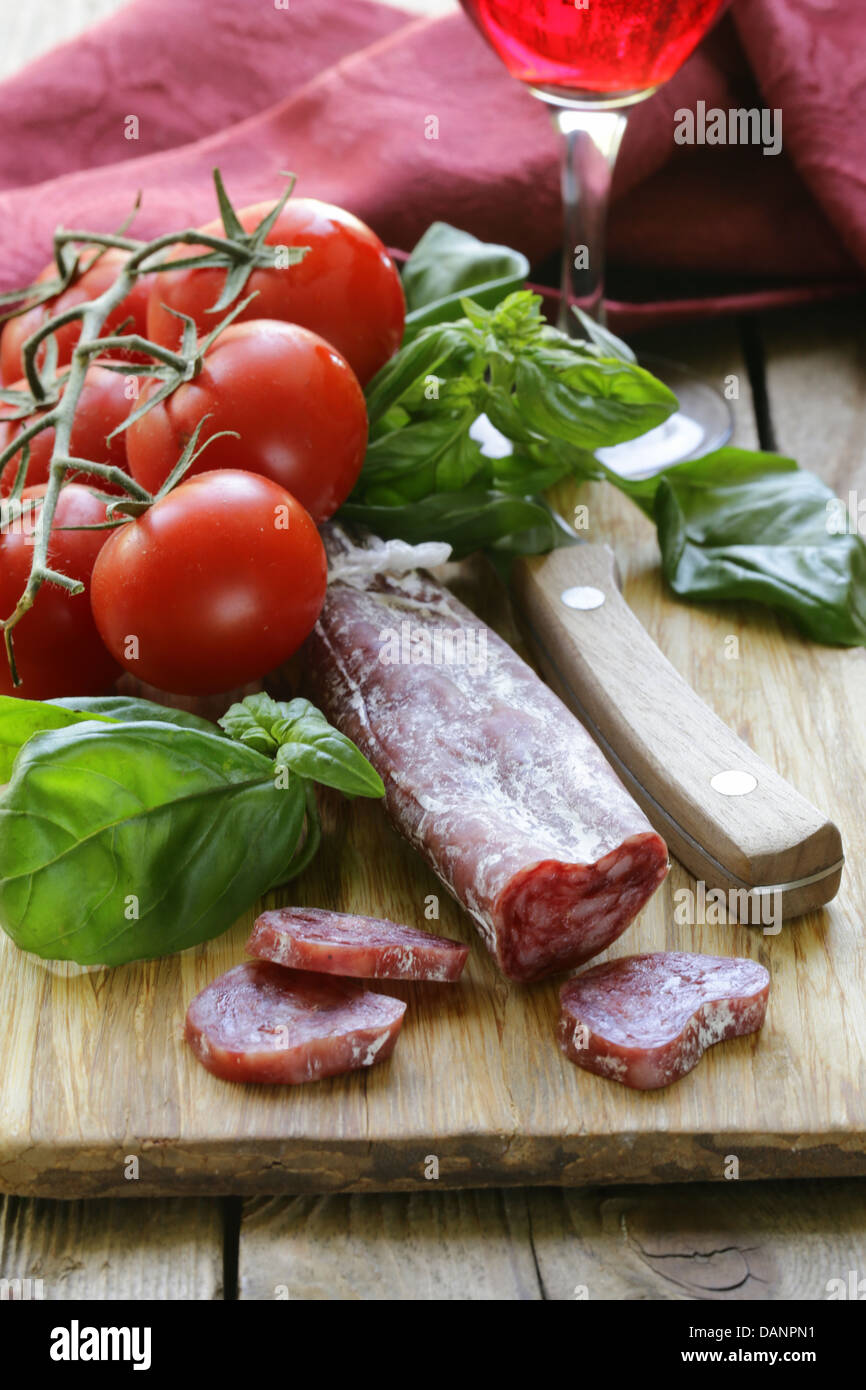 Salami style hi-res stock photography and images - Alamy