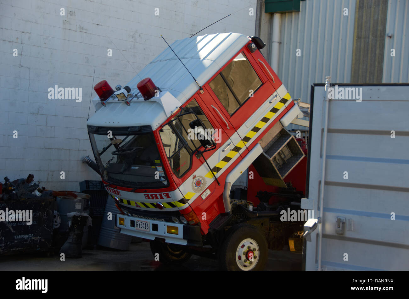 Fire engine truck new zealand hi-res stock photography and images - Alamy