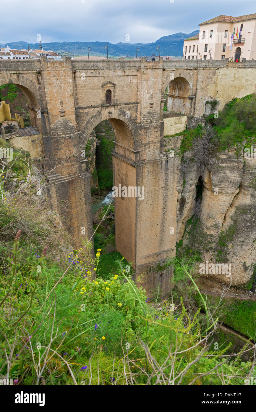 Ronda city cliff top hi-res stock photography and images - Alamy