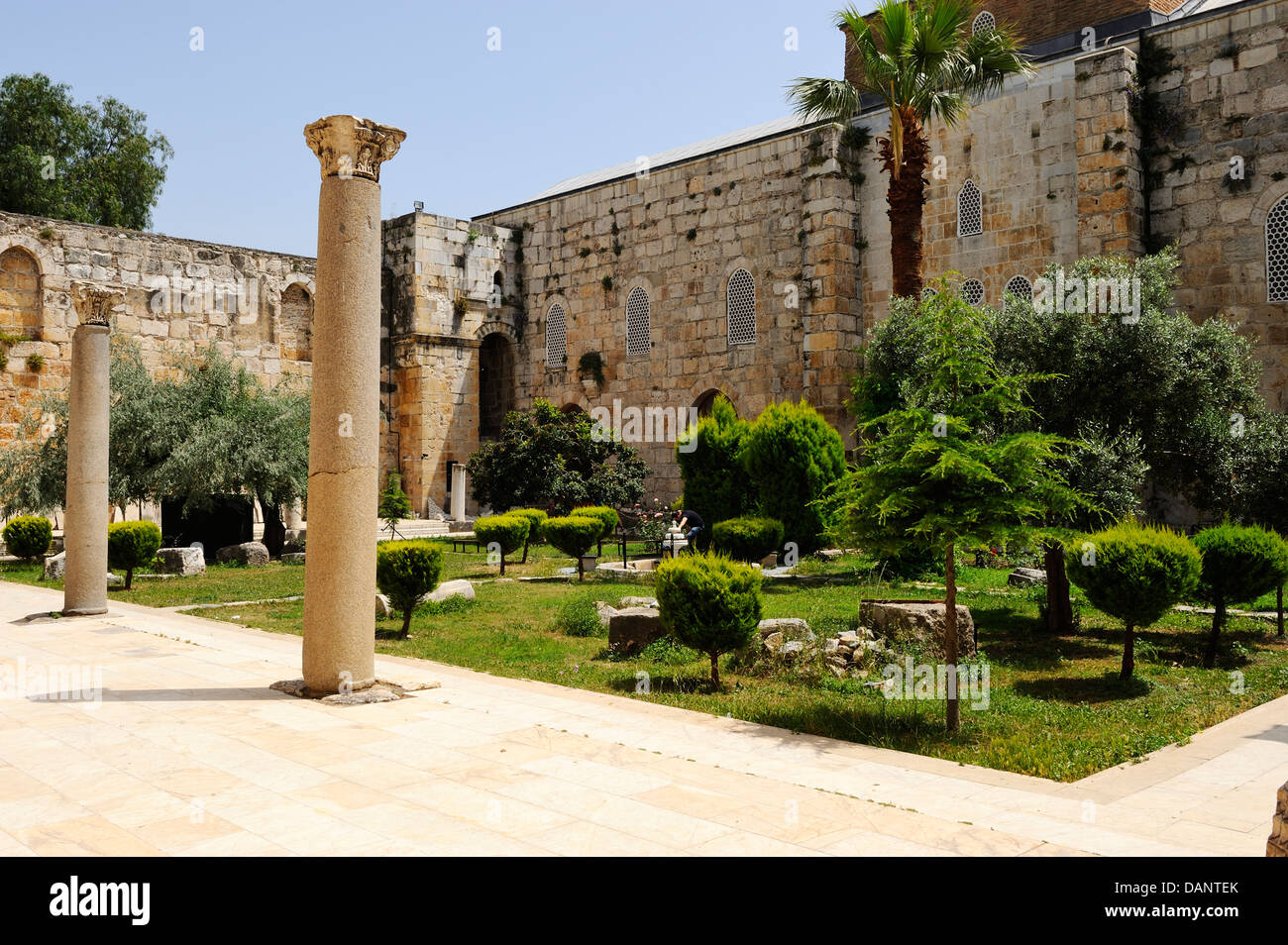 Courtyard of Isabey Mosque (14th Century) in Selcuk, Aegean Coast ...