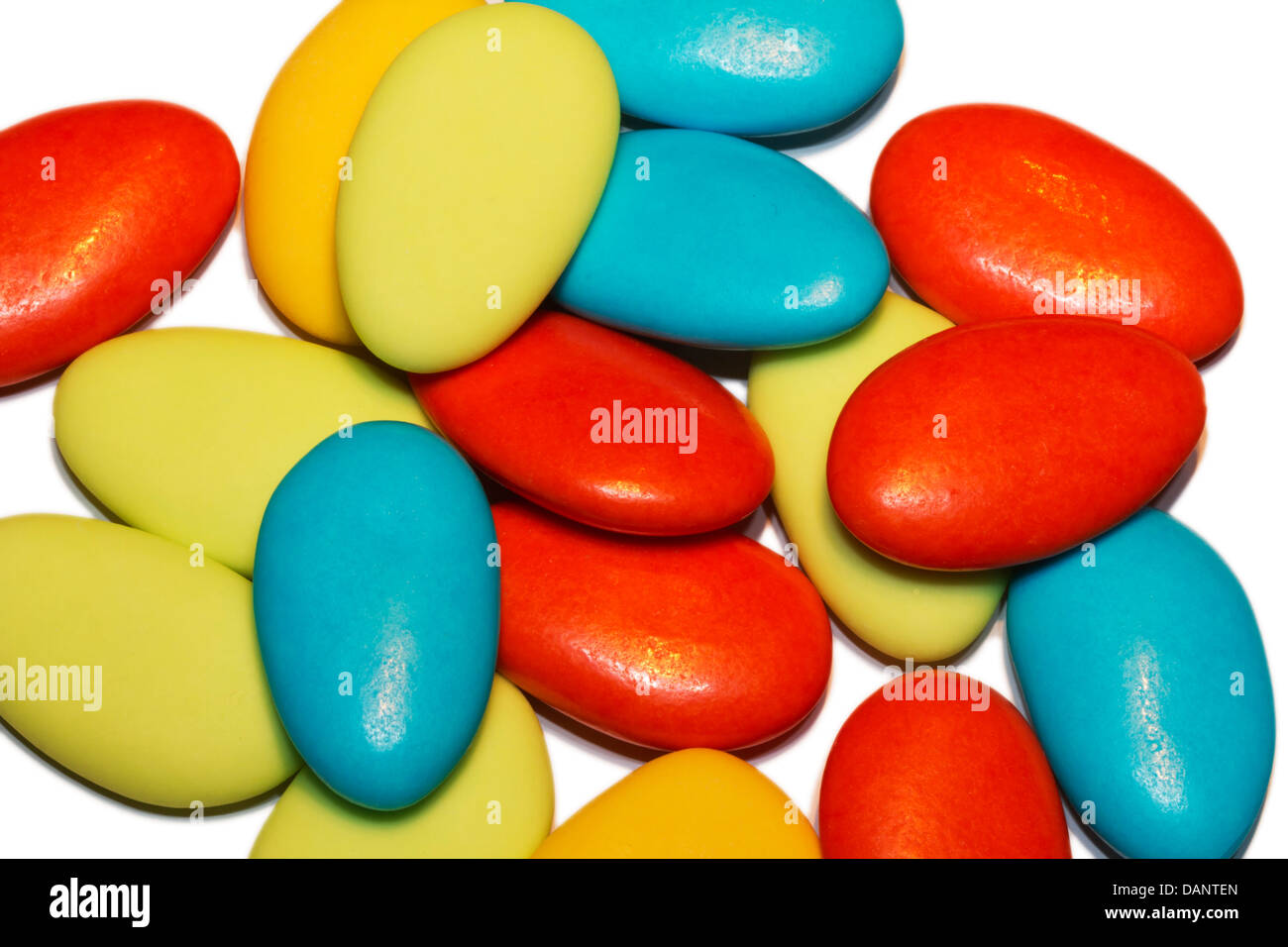 colorful sweets (white background Stock Photo - Alamy