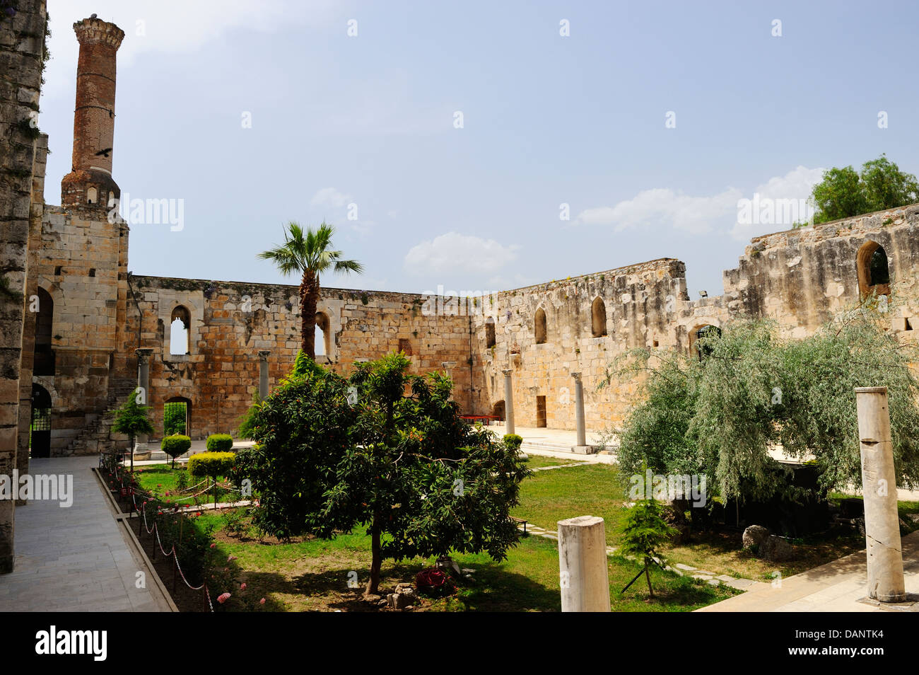 Courtyard isabey mosque 14th century hi-res stock photography and ...