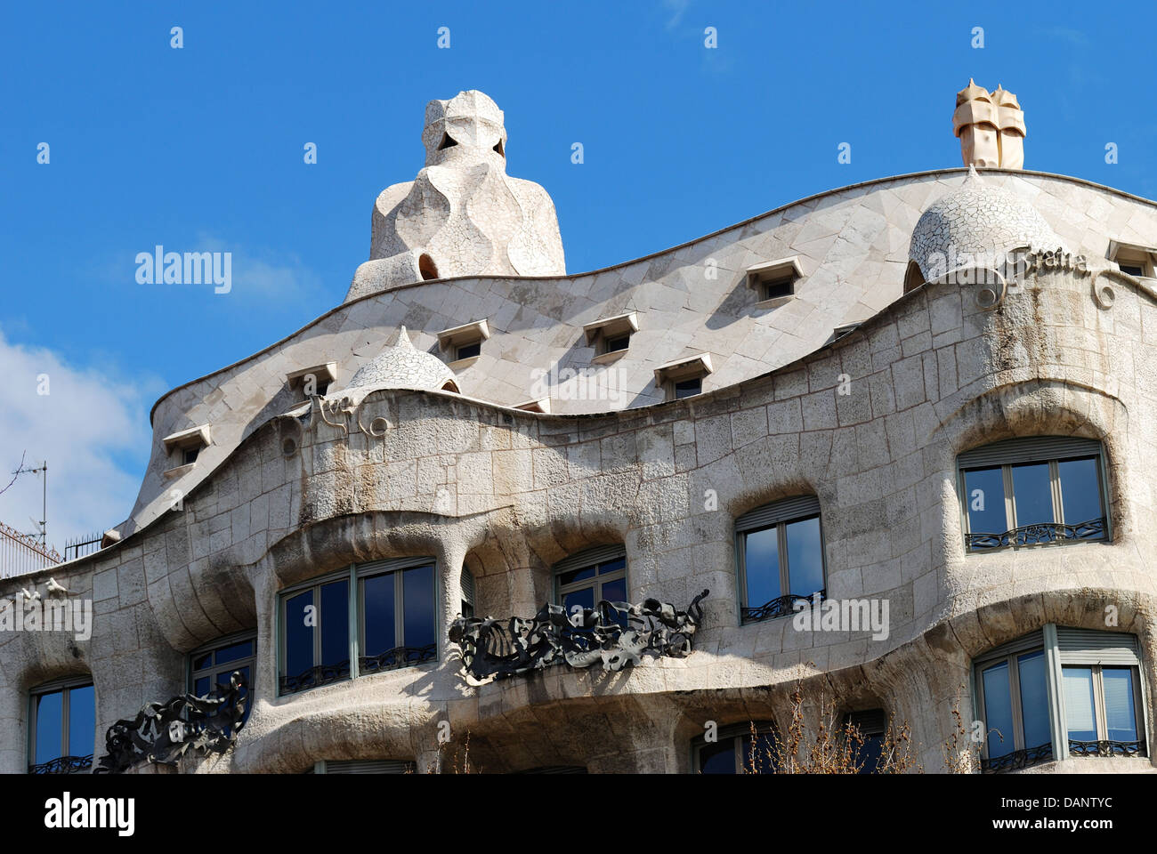 Gaudi buildings hi-res stock photography and images - Alamy