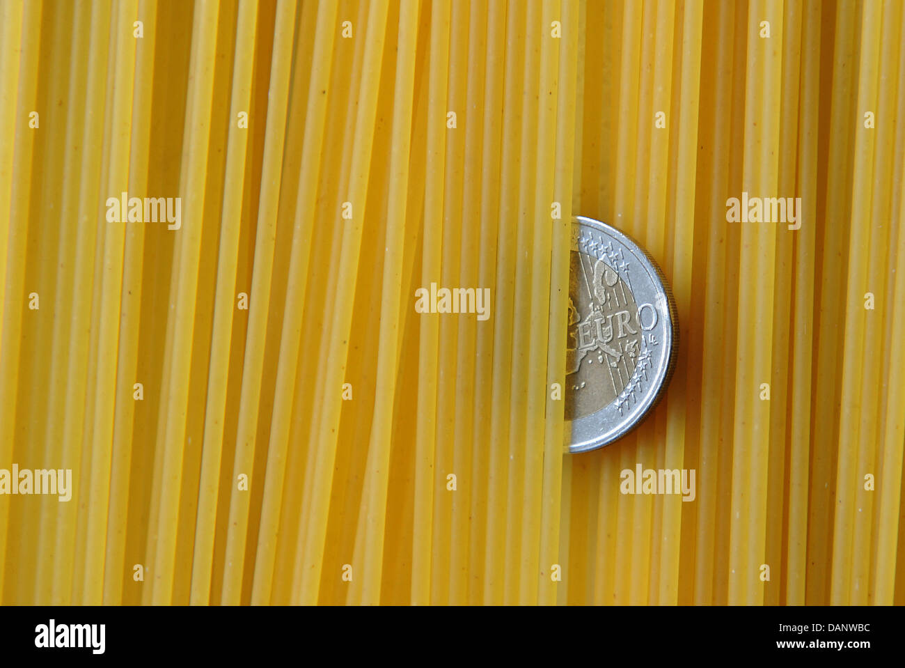 (ILLUSTRATION) An illustration dated 11 July 2011 shows a two euro coin ...