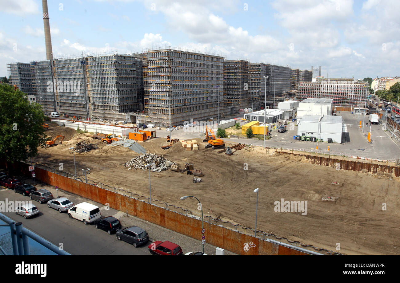 The shell construction of the Federal Intelligence Service (BND) is ...