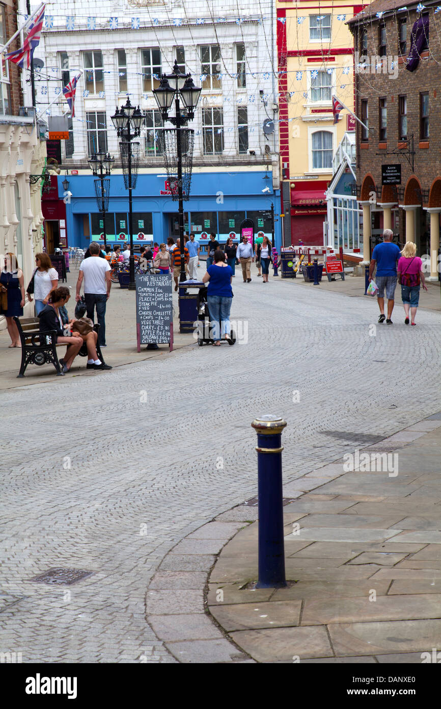 Folkestone Town Center in Kent - UK Stock Photo - Alamy