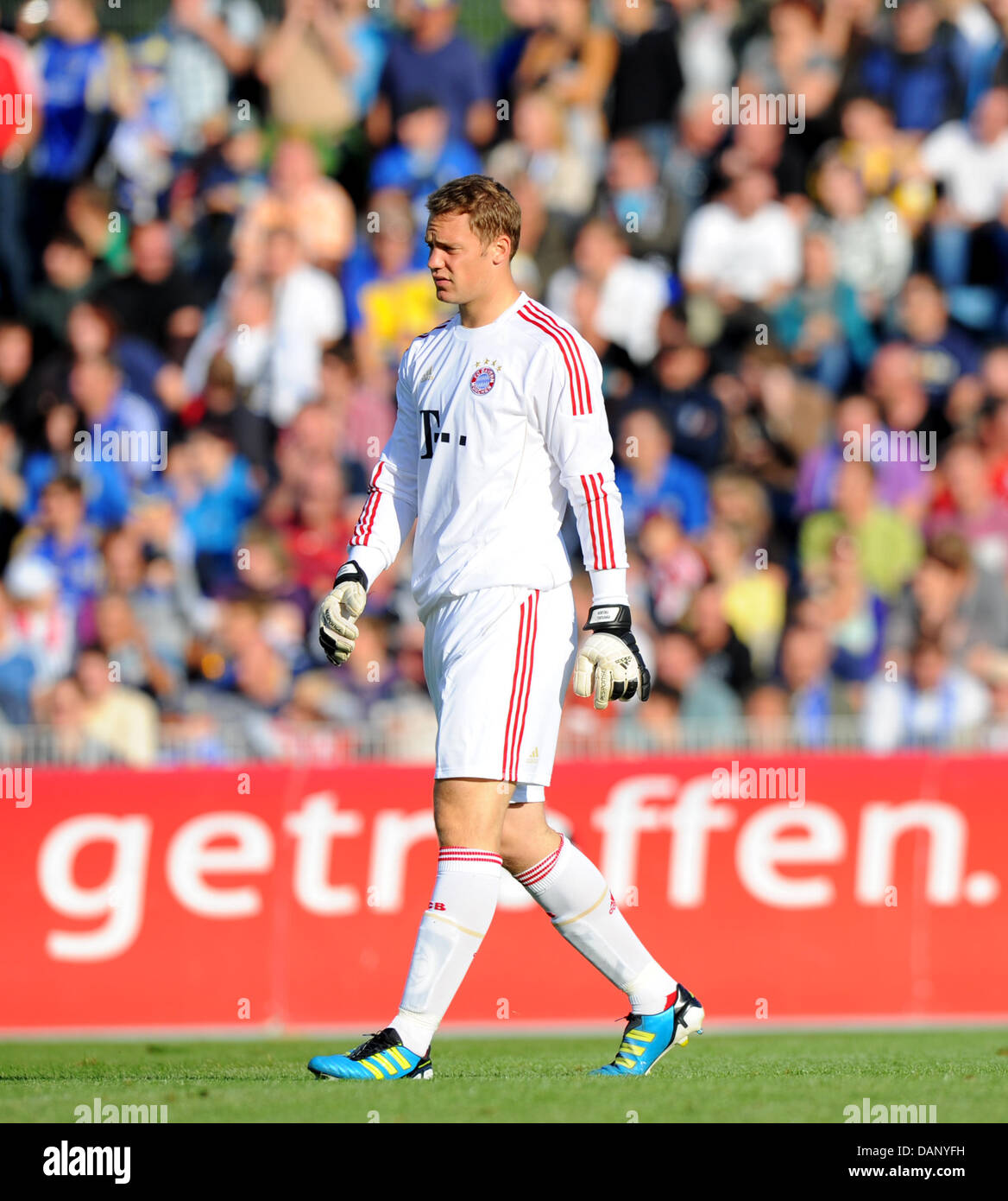 FC Bayern Munich's goalkeeper Manuel Neuer is pictured during the ...