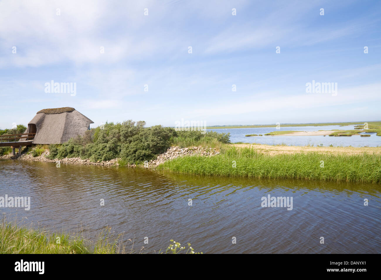 Vejlerne Nature Reserve North Jutland Denmark EU Bird Observation hide ...