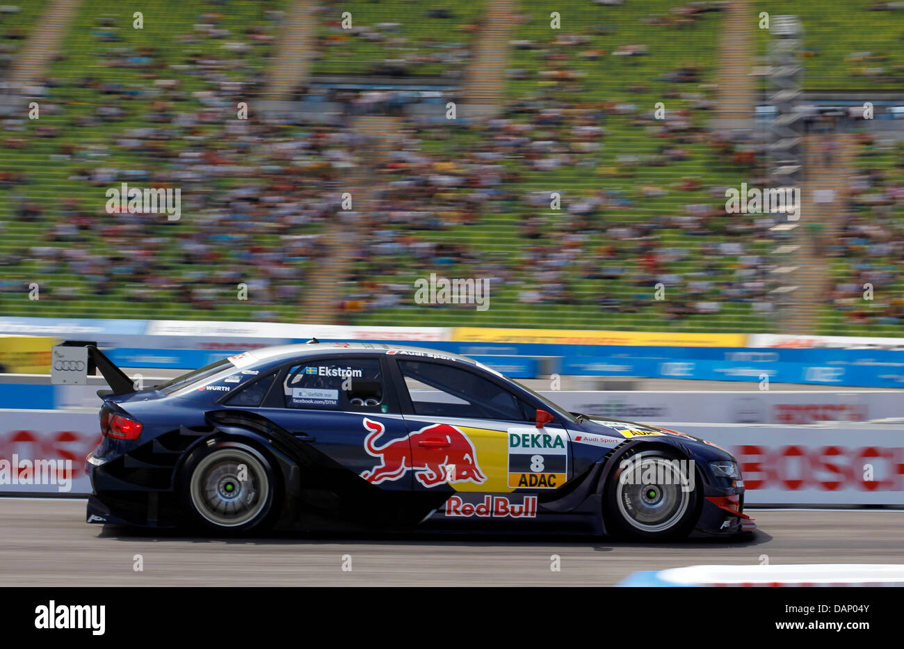 (HANDOUT) - Swedish race driver Mattias Ekstroem of Team Audi Sport ...