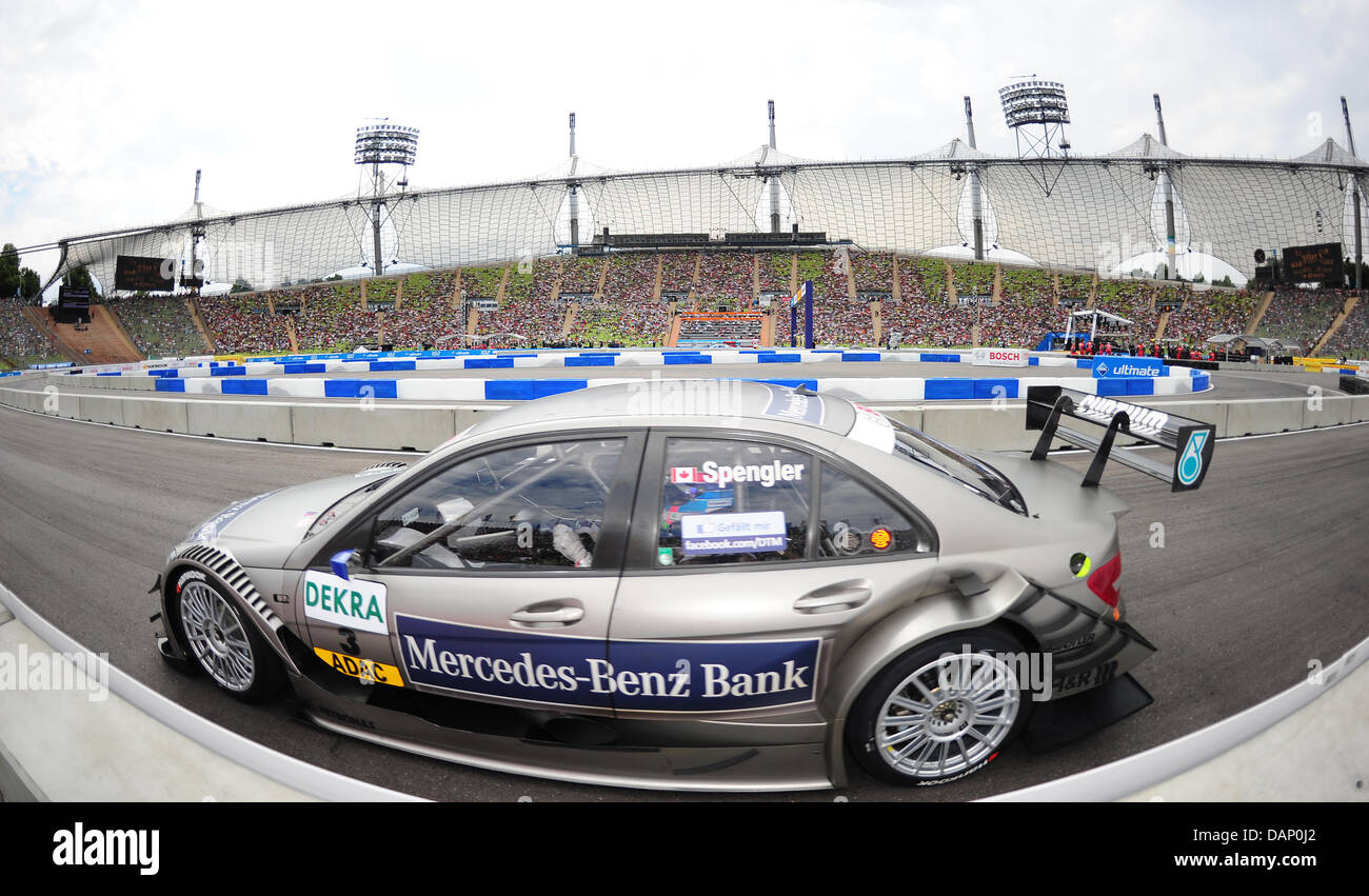 German Touring Car Masters (DTM) driver Bruno Spengler from Canada ...