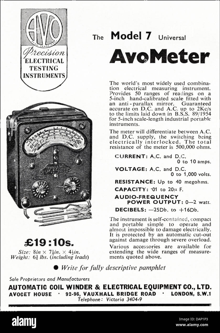 Electrical advertisements hi-res stock photography and images - Alamy