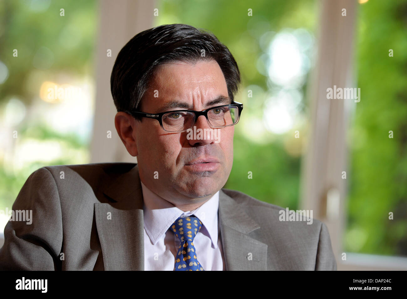 Director of the Richard Wagner Museum, Sven Friedrich, is pictured ...