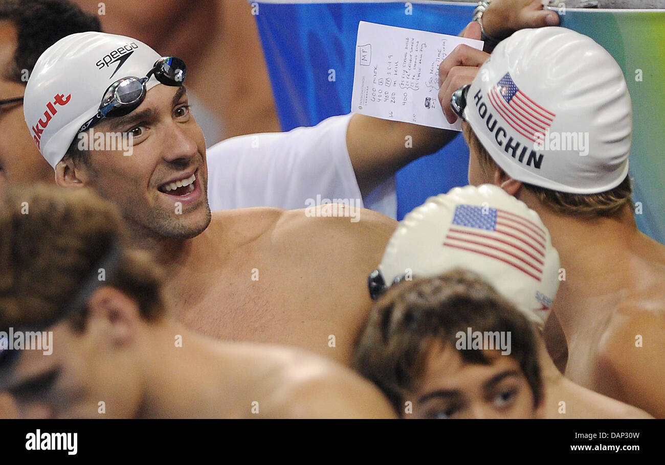 Swimmer michael phelps team usa hi-res stock photography and images - Alamy