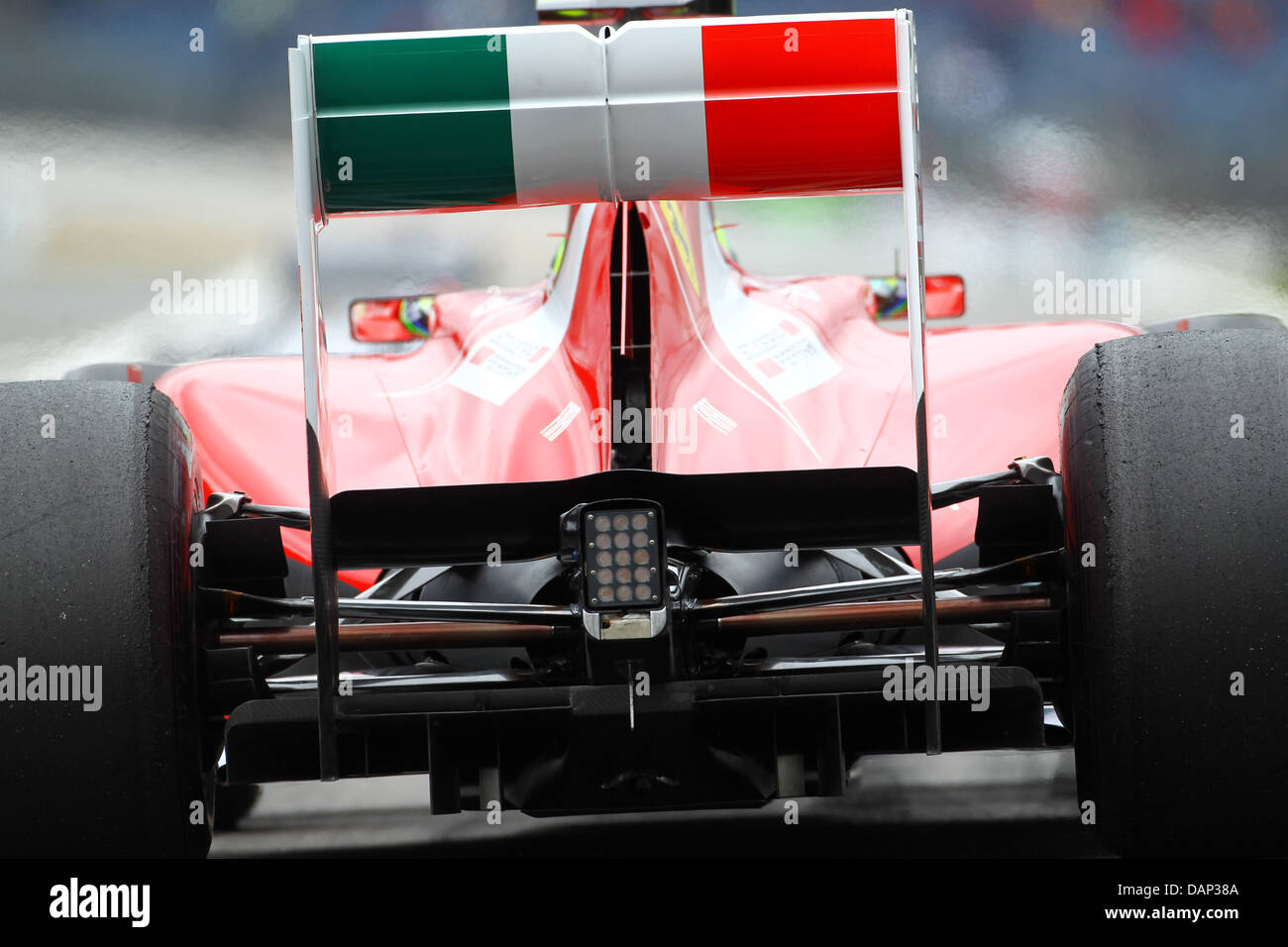 Spanish Formula One driver Fernando Alonso of Ferrari in action during ...